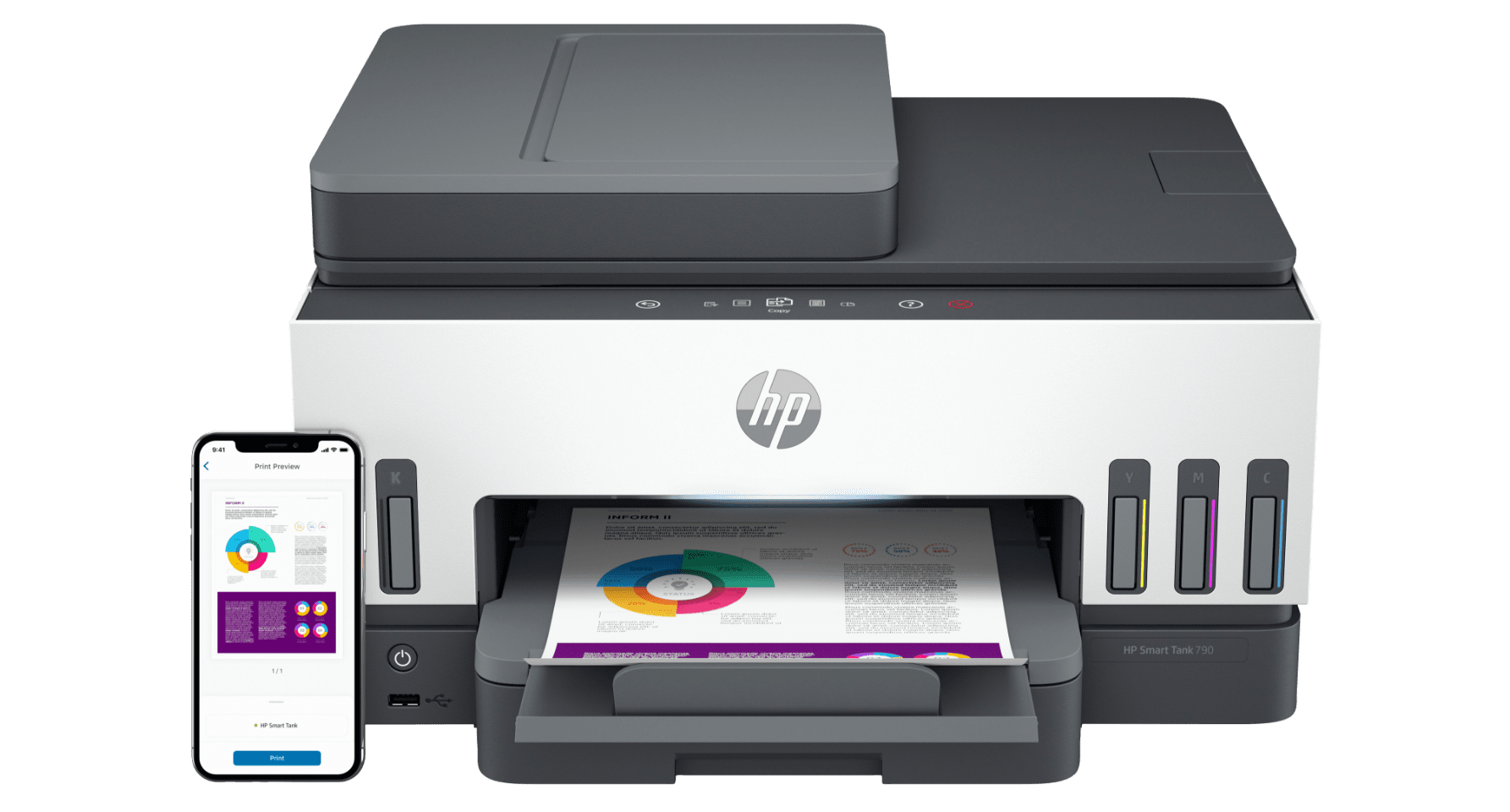 Impresoras HP Smart Tank – Impresoras con depósito de tinta recargable | HP® Colombia